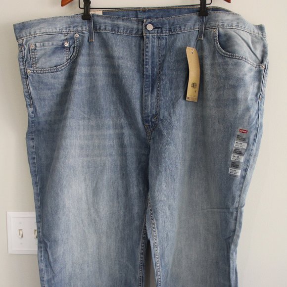 Levi's | Jeans | New Mens Blue Levis 559 Relaxed Fit Straight Leg Jeans ...